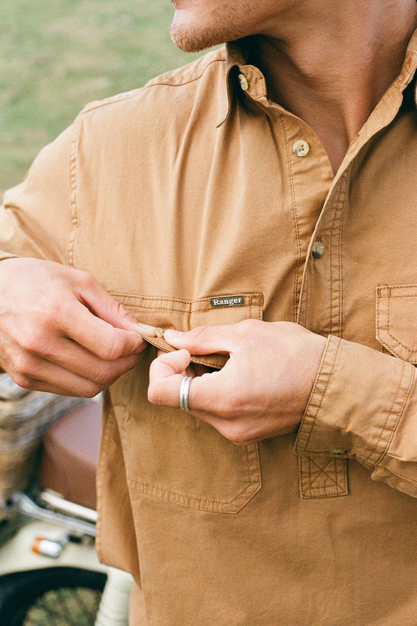 Steve Work Shirt - Original | UPF50+ | GOTS Certified Organic Cotton ...
